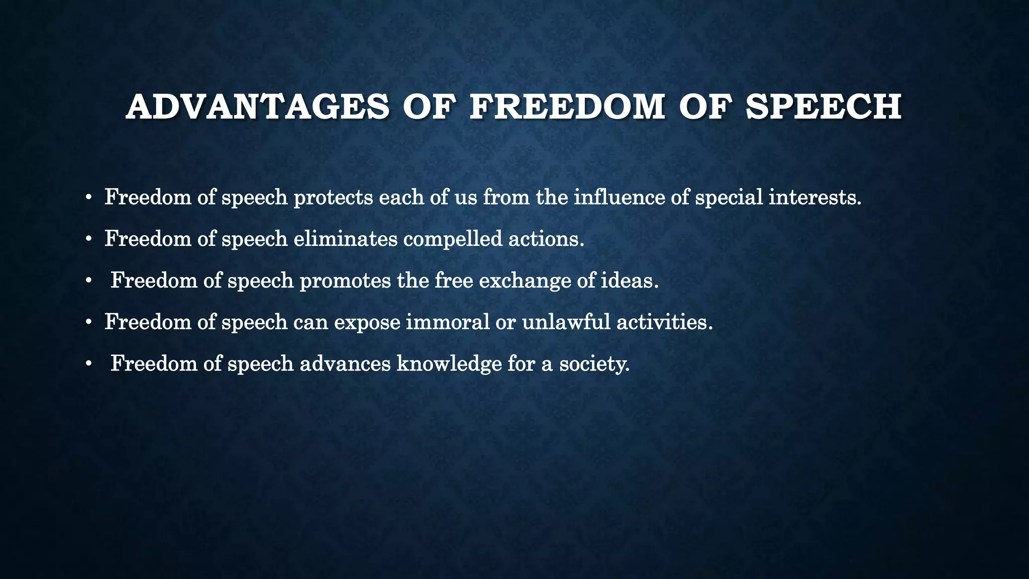 Freedom of Speech ITS.pptx