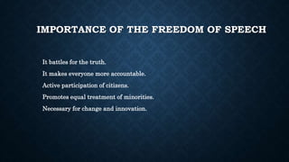 Freedom of Speech ITS.pptx