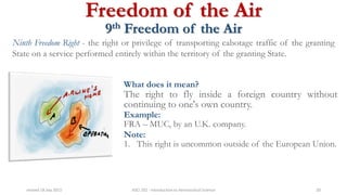 Freedom of the air | PPTX