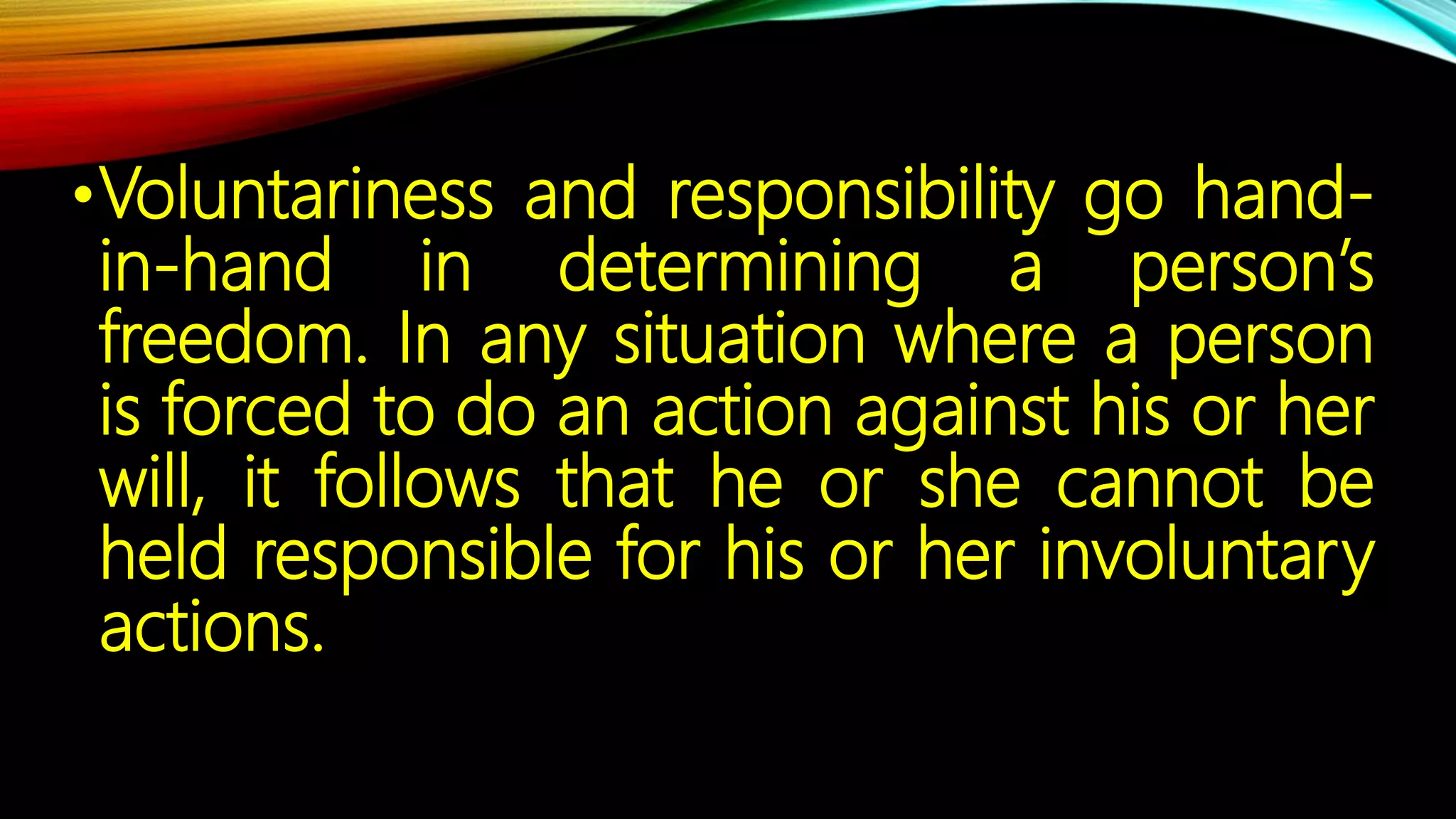 Freedom of the human person | PPTX