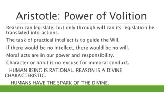 Freedom of the human person | PPTX