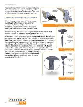 Freedom pck revision knee system by meril life | PDF
