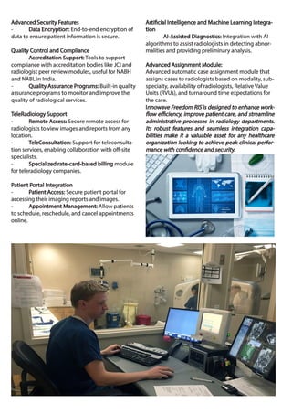 Freedom RIS - Radiology Information System | PDF