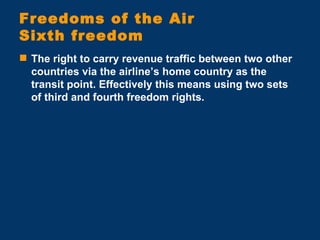 Freedoms Of The Air | PPT