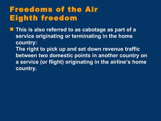 Freedoms Of The Air | PPT