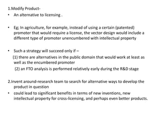 Freedom To Operate | PPTX