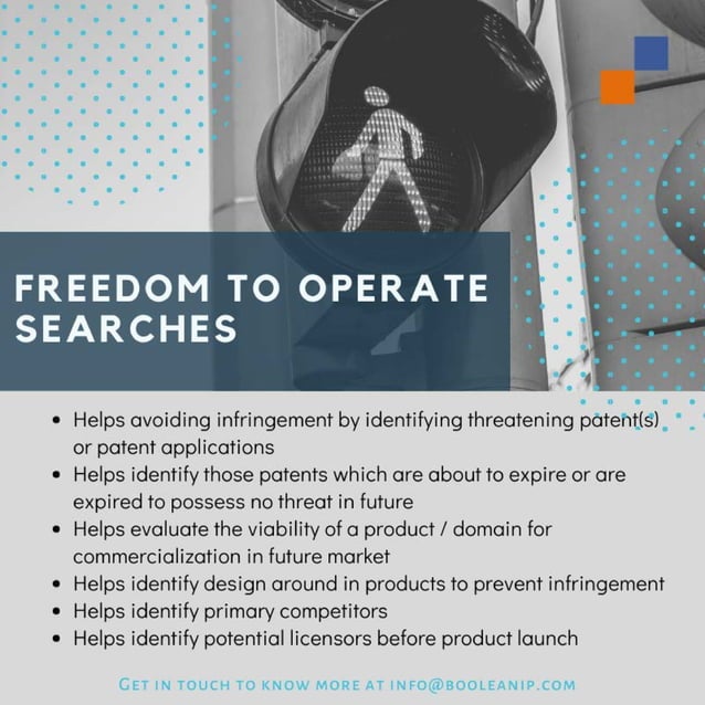 Freedom to operate searches | PDF