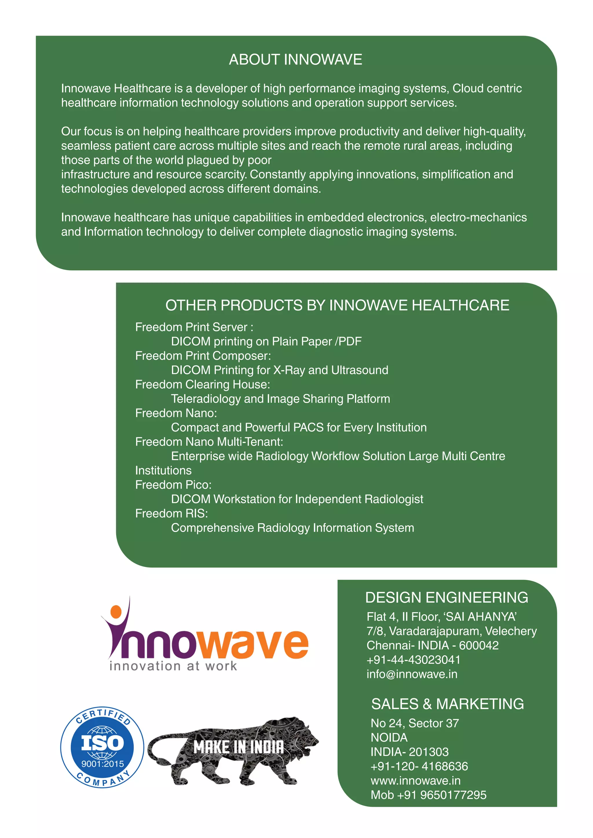 Freedom Ultrasound RIS PACS | PDF