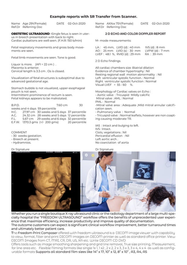Freedom Ultrasound RIS PACS | PDF