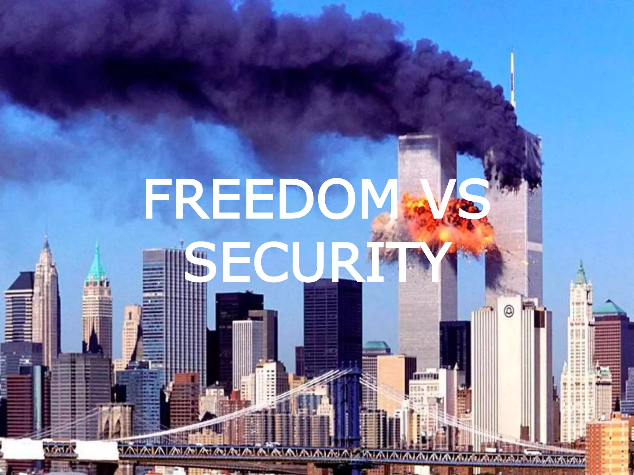 Freedom vs security | PPTX