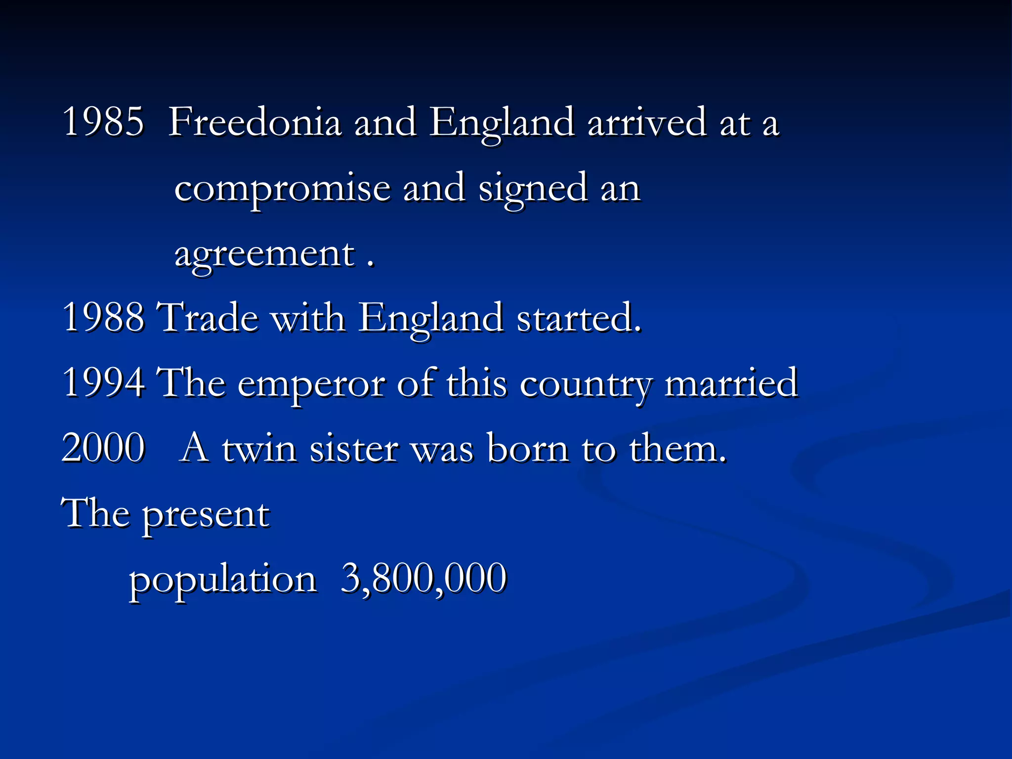 FREEDONIA | PPT