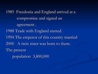 FREEDONIA | PPT