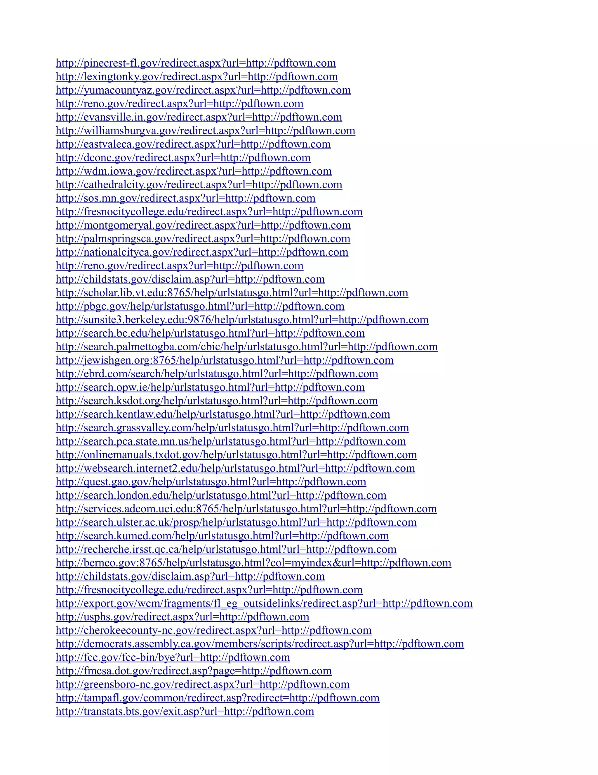 Free dot gov Backlinks | PDF