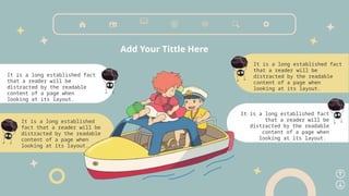 Free Download Studio Ghibli Inspired Powerpoint Template for Study - a ...