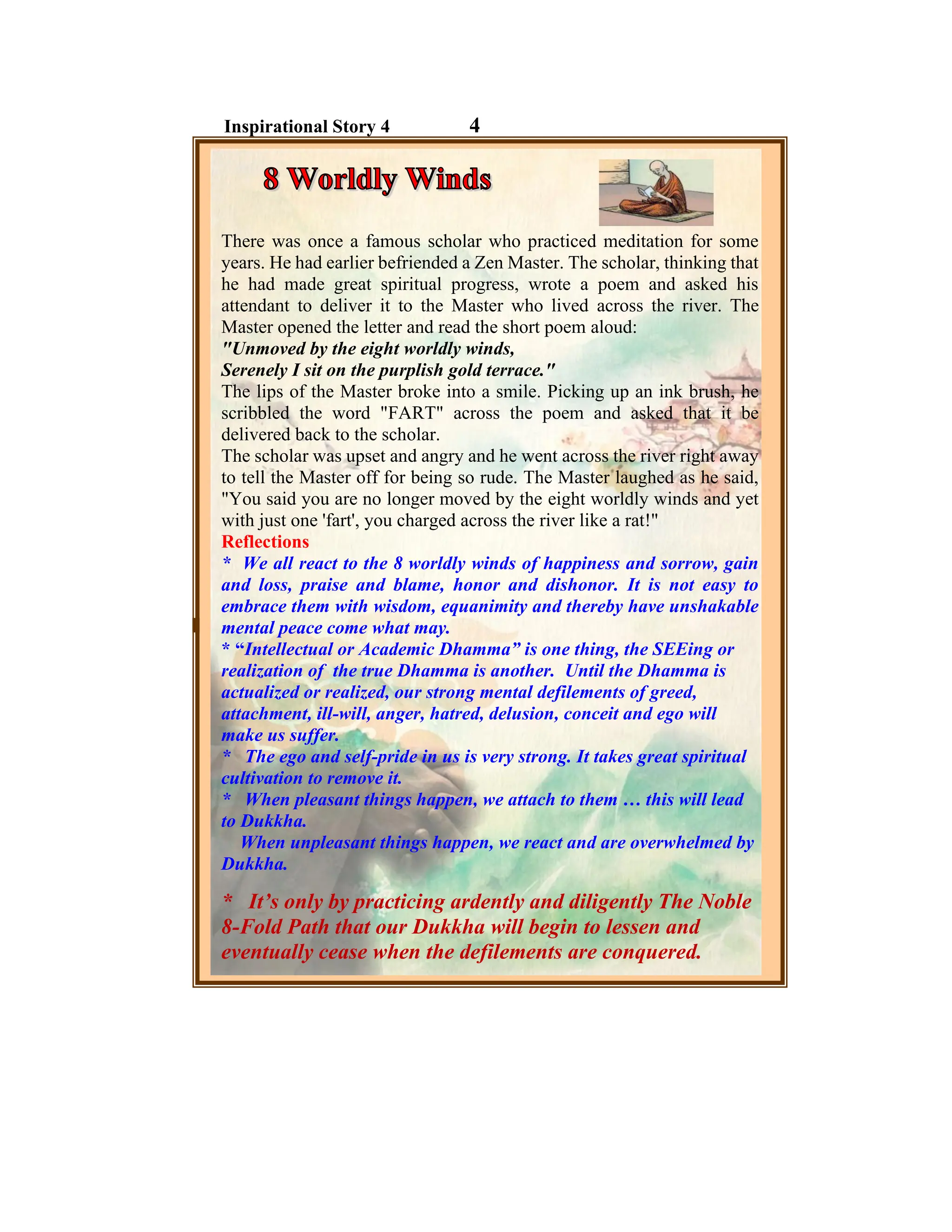 Free eBook ~Short Inspirational Stories - The Benefits.pdf