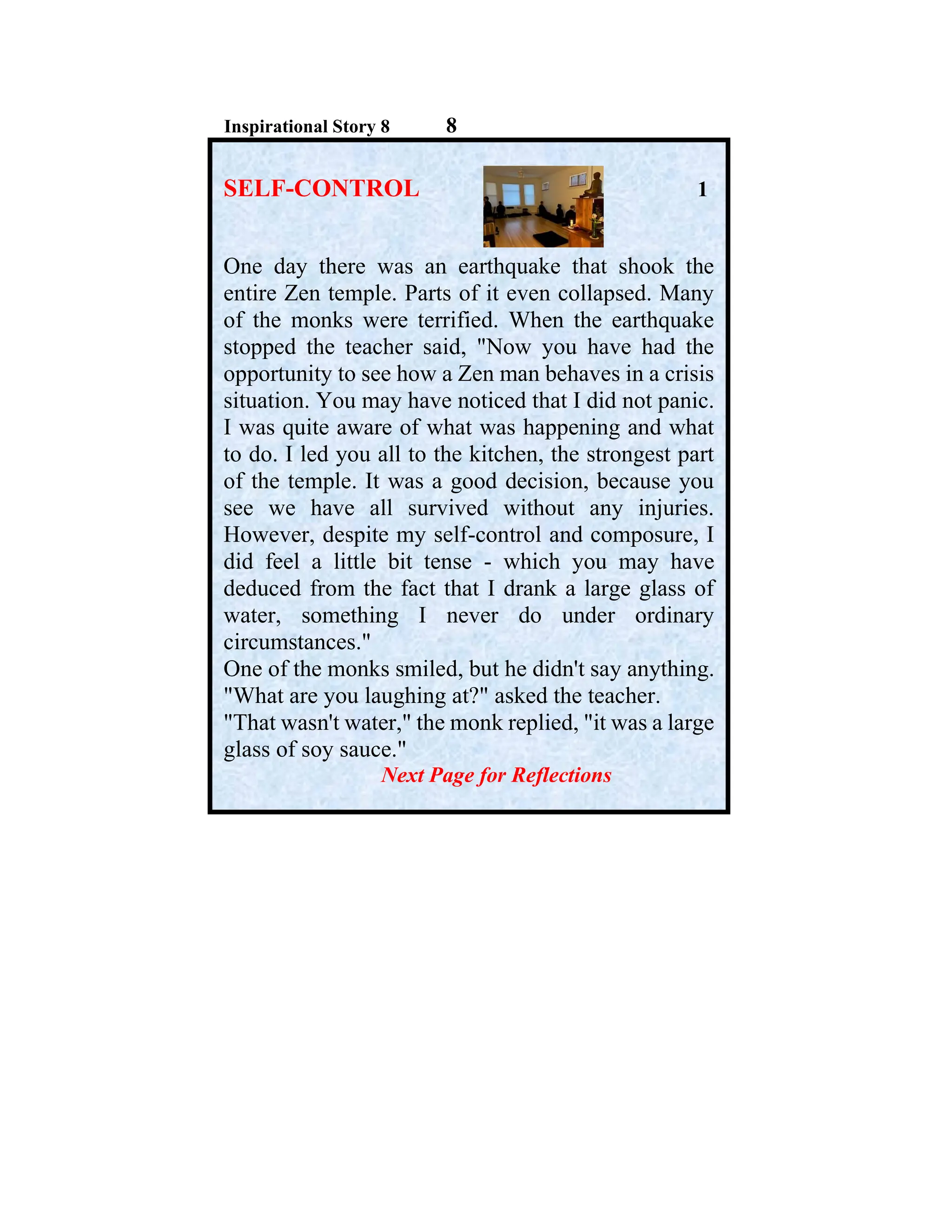 Free eBook ~Short Inspirational Stories - The Benefits.pdf