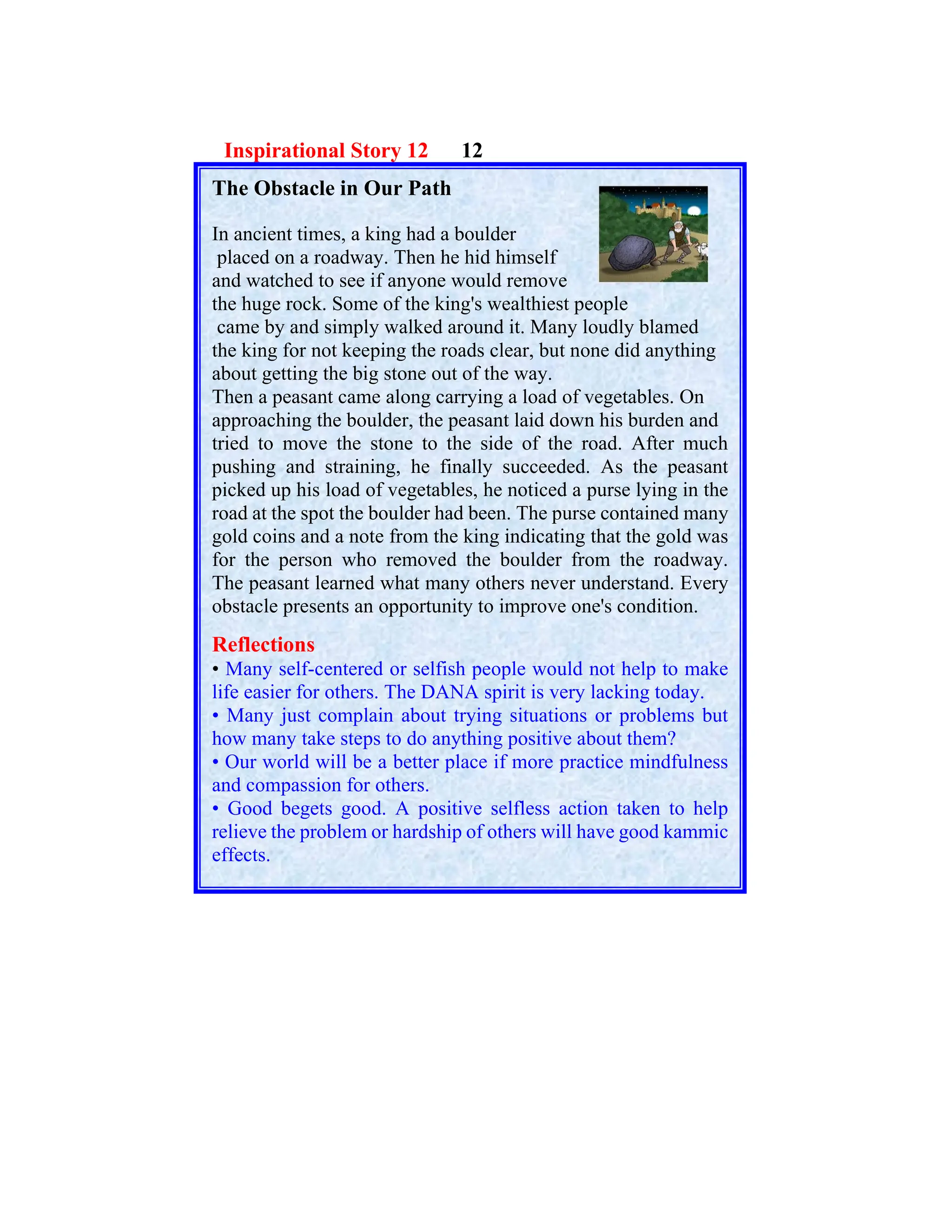Free eBook ~Short Inspirational Stories - The Benefits.pdf