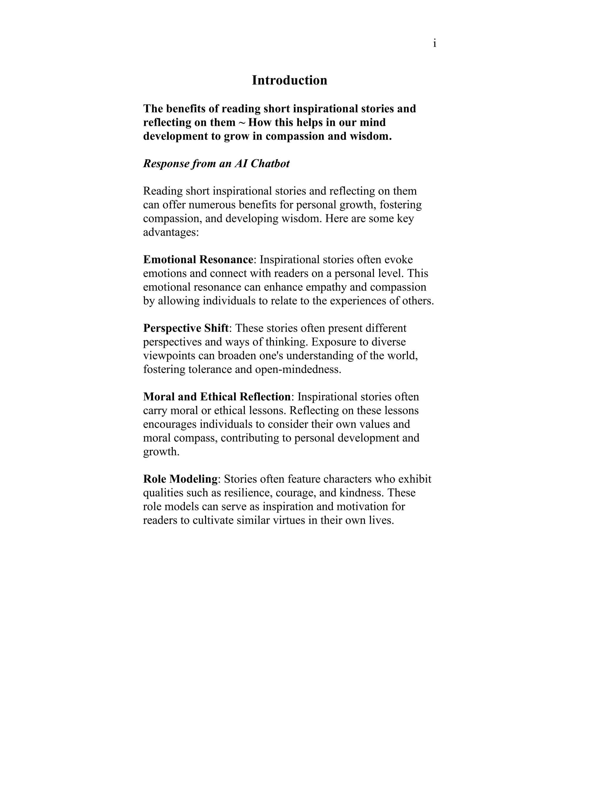 Free eBook ~Short Inspirational Stories - The Benefits.pdf | Mental Health | Diseases and Conditions