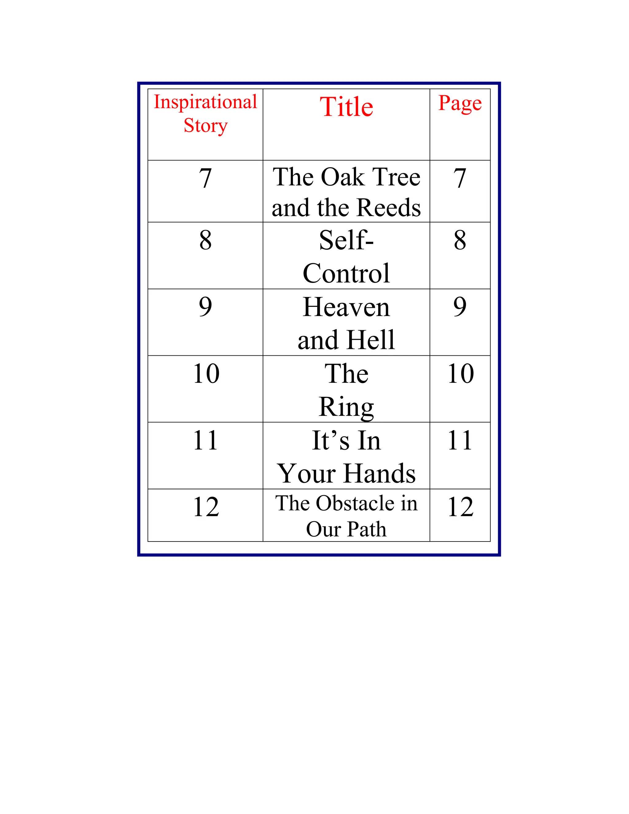 Free eBook ~Short Inspirational Stories - The Benefits.pdf | Mental Health | Diseases and Conditions