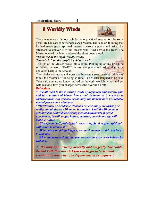 Free eBook ~Short Inspirational Stories - The Benefits.pdf | Mental Health | Diseases and Conditions