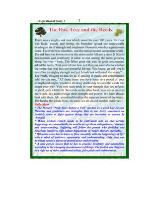 Free eBook ~Short Inspirational Stories - The Benefits.pdf