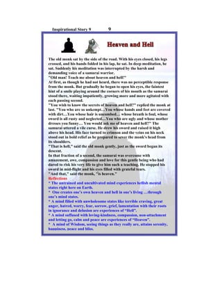 Free eBook ~Short Inspirational Stories - The Benefits.pdf | Mental Health | Diseases and Conditions