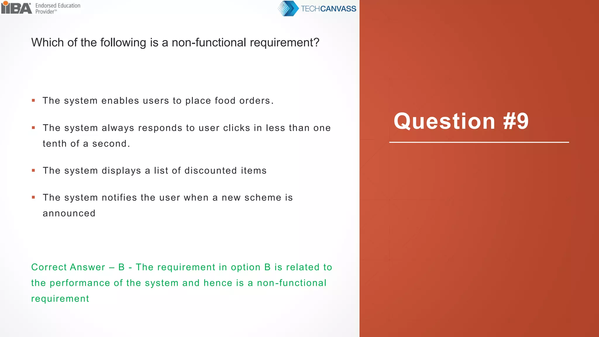 ECBA Exam Questions PDF | ECBA Sample Questions PDF | Techcanvass | PDF