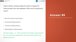 ECBA Exam Questions PDF | ECBA Sample Questions PDF | Techcanvass | PDF
