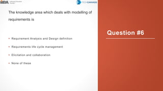ECBA Exam Questions PDF | ECBA Sample Questions PDF | Techcanvass | PDF