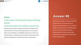 ECBA Exam Questions PDF | ECBA Sample Questions PDF | Techcanvass | PDF