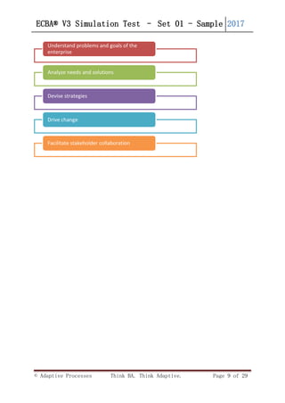 Free ECBA V3 questions | PDF