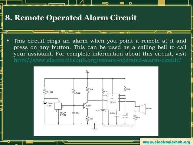 Free Electronics Projects Circuits and their Applications | PPT