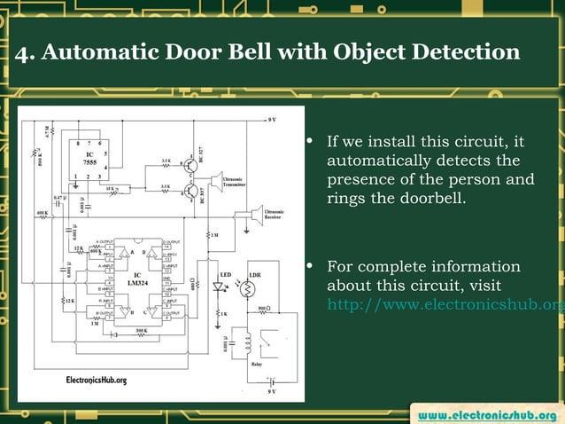 Free Electronics Projects Circuits and their Applications | PPT