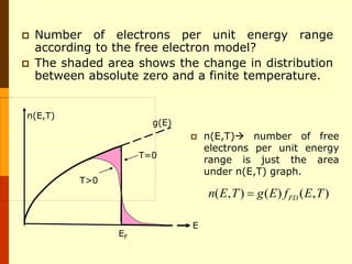 free electron theoryfree electron theory | PPT