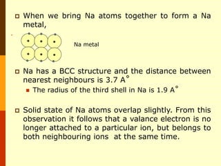 free electron theoryfree electron theory | PPT