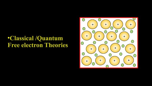 Free electron theory of metals (Classical and quantum).pptx