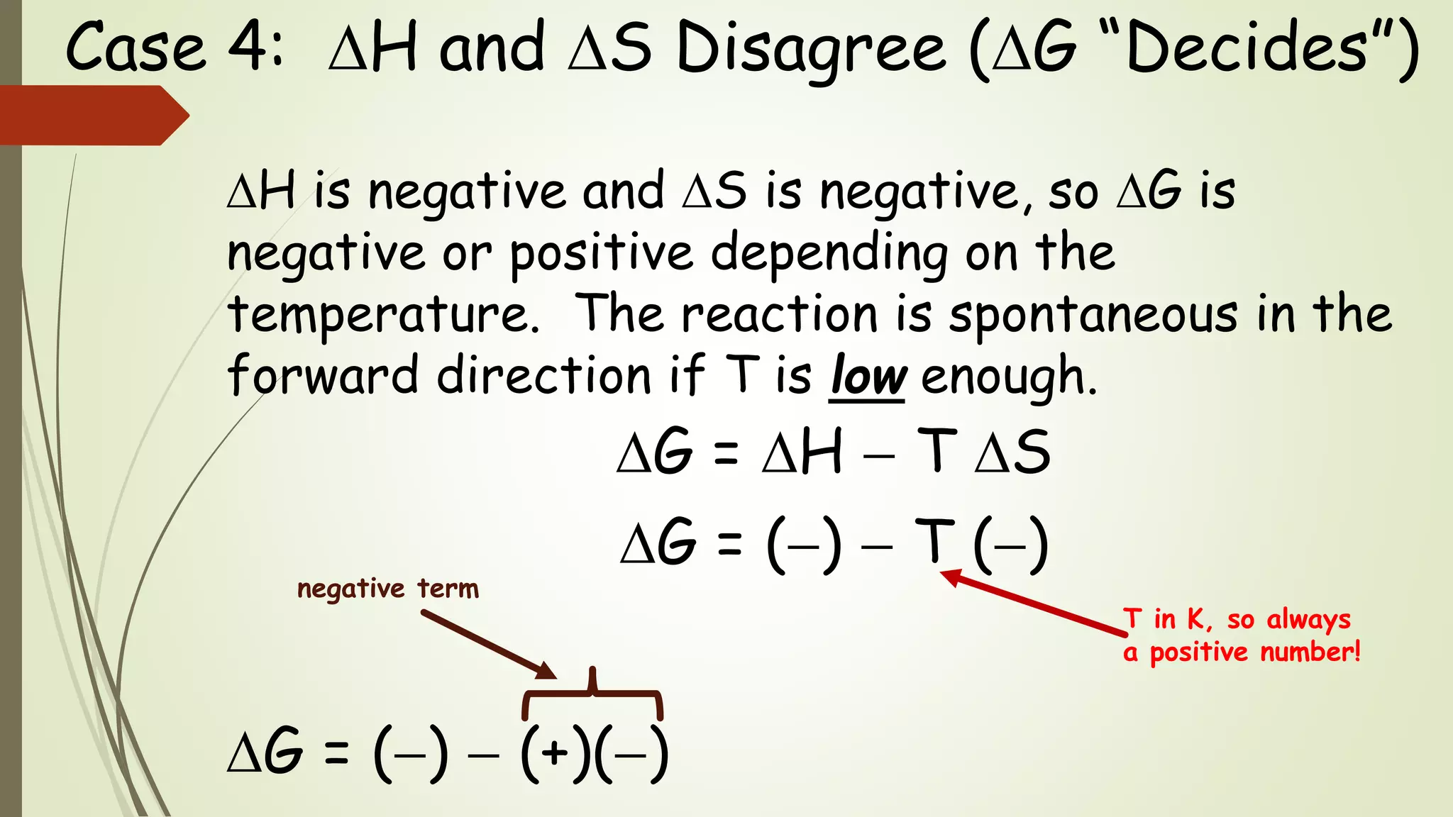 Chem 2 - Gibbs Free Energy and Spontaneous Reactions VI | PPTX