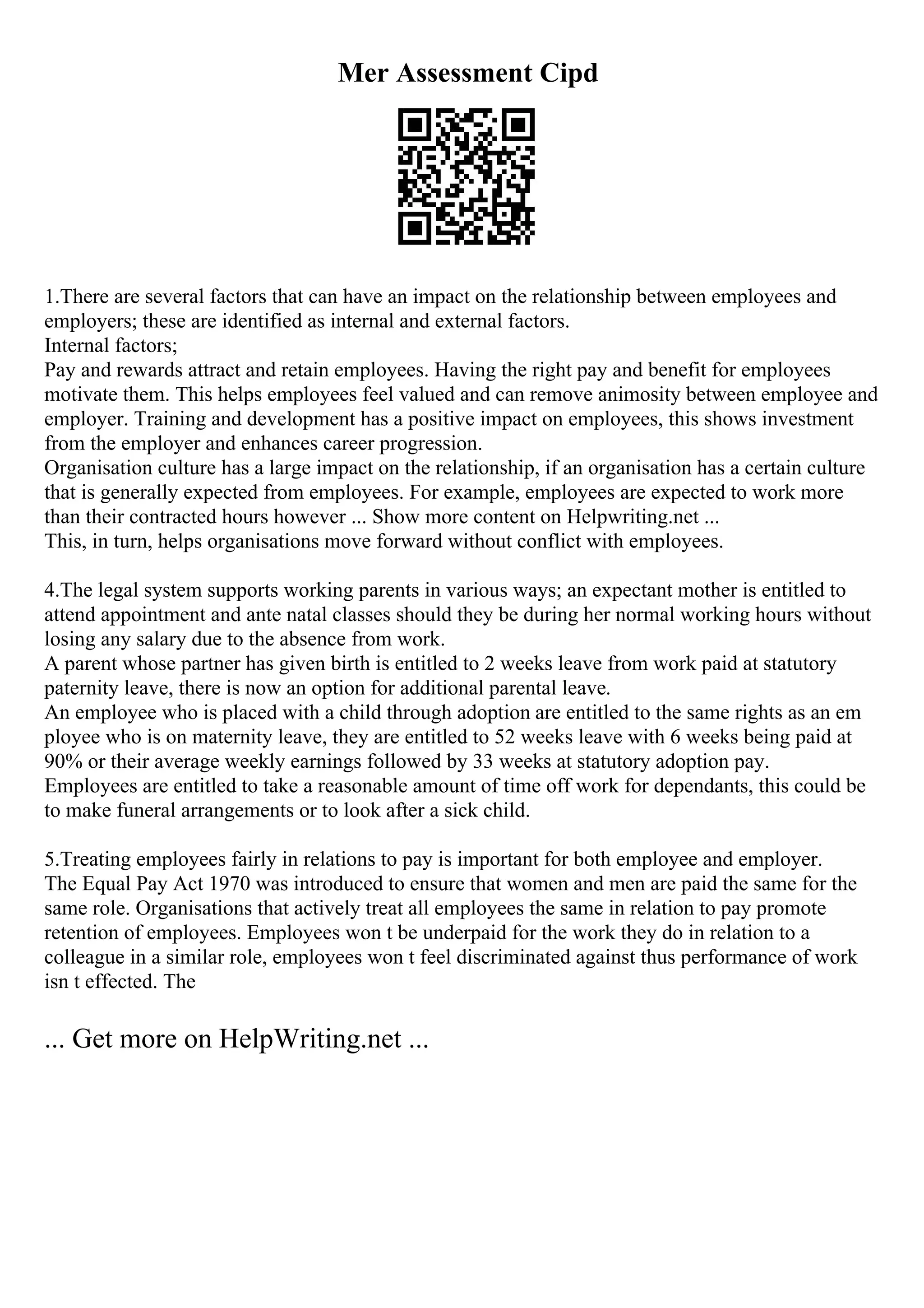 Free Essay Method Of Performance Appraisal | PDF