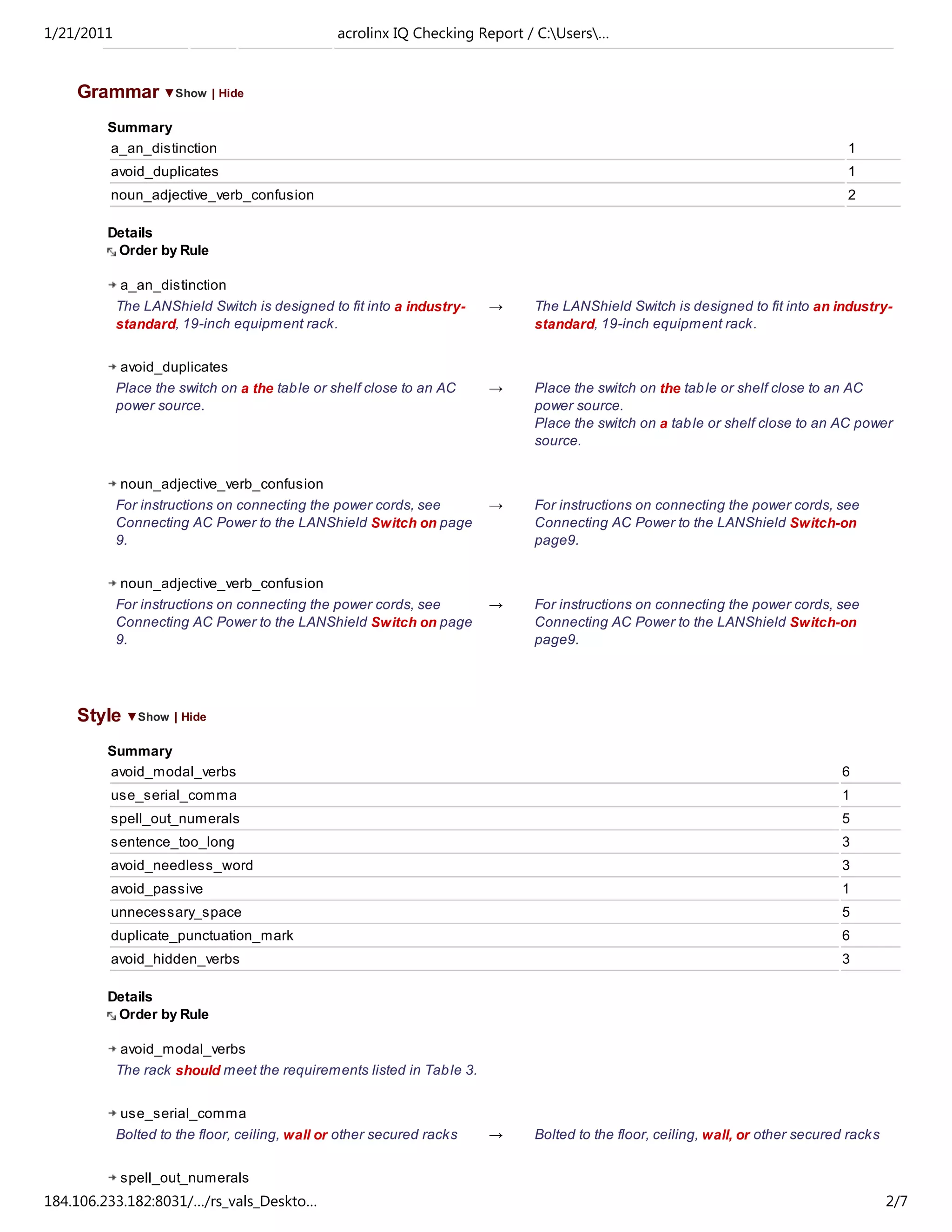 Free evaluation report example | PDF