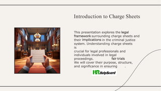 Free Example of Charge Sheet, Charge Sheet Sample | PPTX