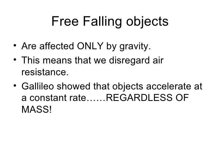 Free Fall