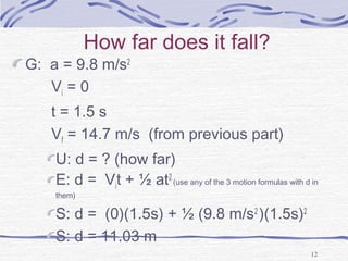 Free fall | PPT