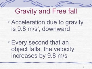 Free fall | PPT