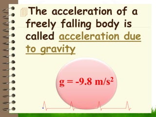 Free fall | PPTX