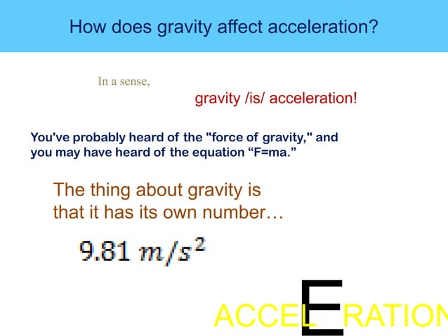 Free Falling Bodies | PPTX