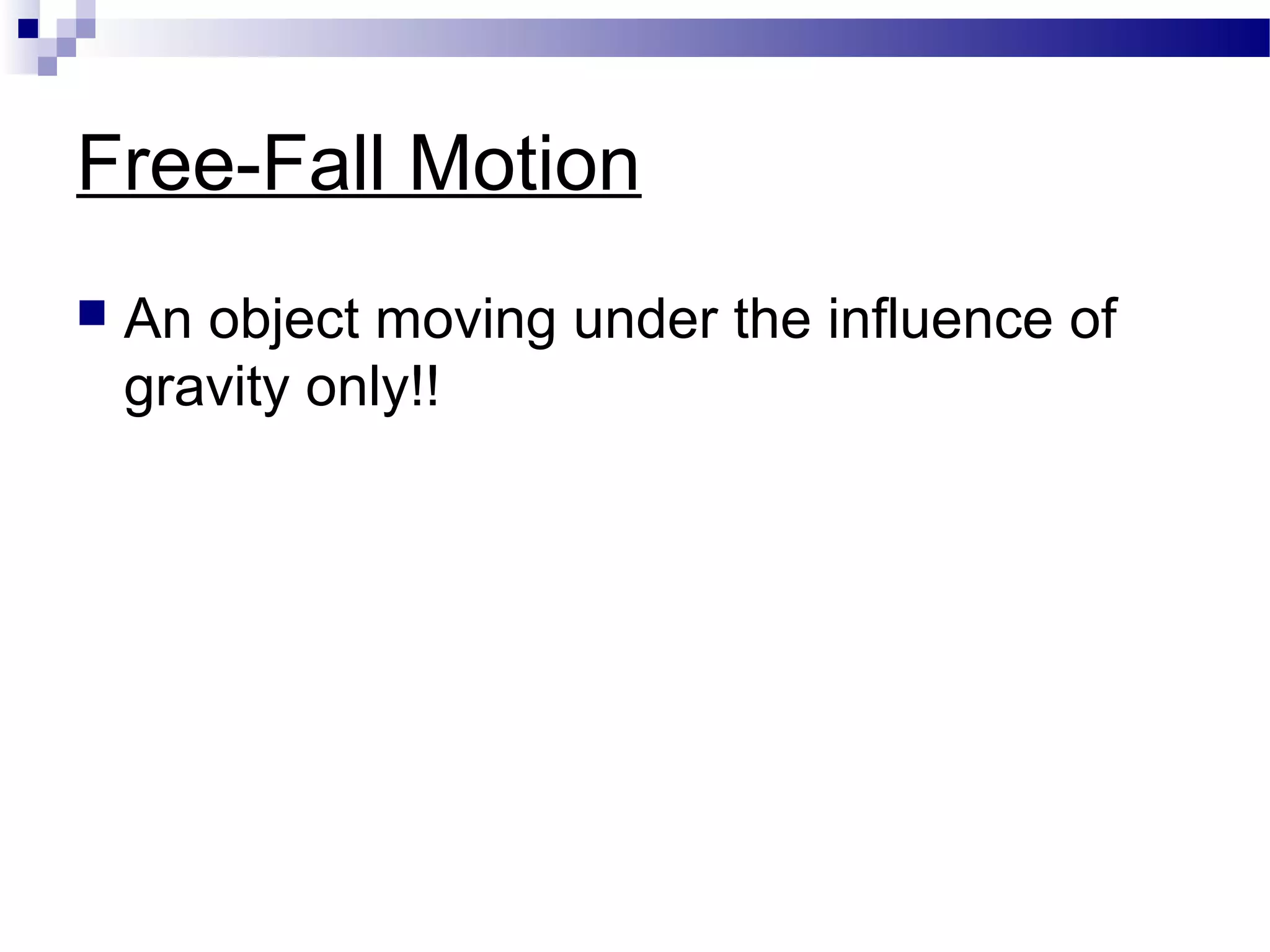 Free fall PHYSICS IGCSE FORM 3 MRSM | PPT
