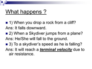 Free fall | PPT