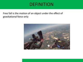 Free Fall Definition