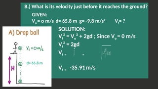 FREE FALL PHYSICS 1: What is FREE FALL?? | PPTX