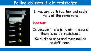 Free fall physics for middle school.pptx